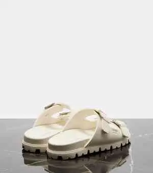 Prada Logo Sandals