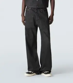 Rick Owens Geth Wide-leg Jeans - Black