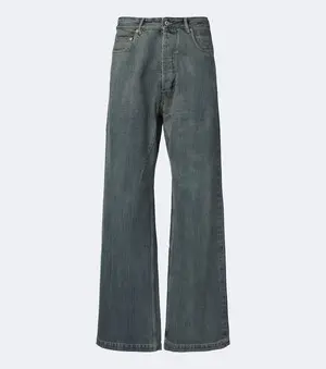 Rick Owens Geth Wide-leg Jeans - Blue