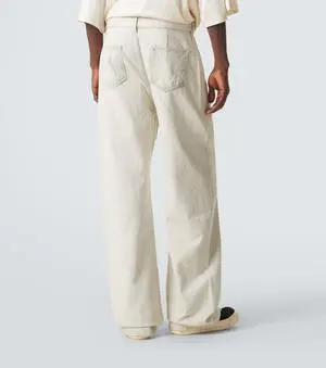 Rick Owens Geth Wide-leg Jeans - Grey