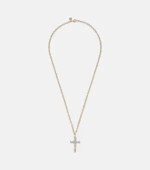 SYDNEY EVAN 14kt Yellow And Diamond Pendant Necklace - Gold