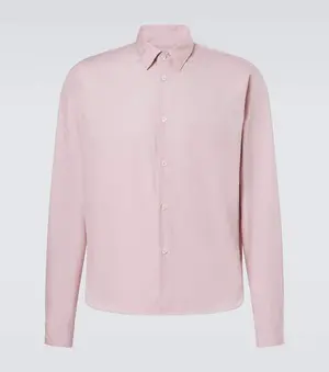 Prada Cotton Poplin Shirt - Pink