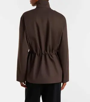 THE ROW Floriane Cotton And Cashmere Field Jacket