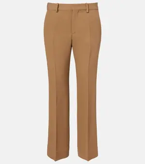 TOTEME Flared Trousers - Beige