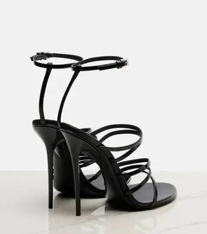 Alaïa Drop Leather Sandals