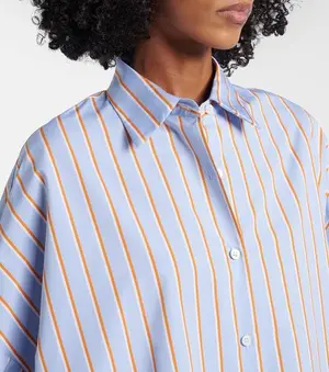Dries Van Noten Striped Cotton Shirt