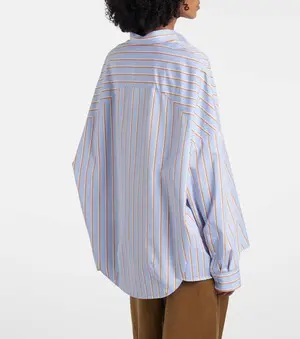 Dries Van Noten Striped Cotton Shirt