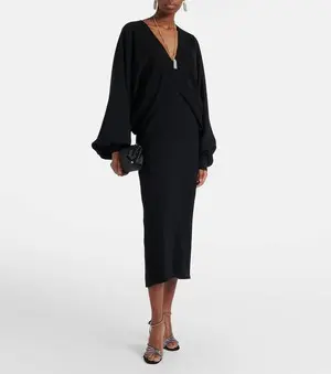 Max Mara Mseaccento Midi Dress