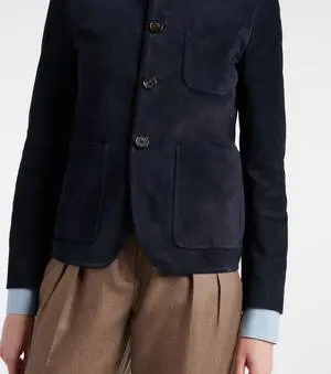 Loro Piana Spagna Mini Suede Jacket