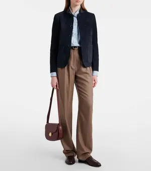 Loro Piana Spagna Mini Suede Jacket