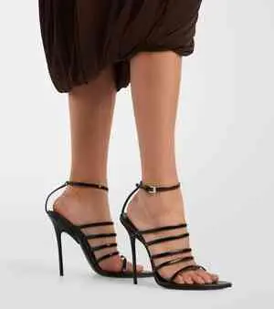 Alaïa Leather Sandals