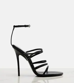 Alaïa Drop Leather Sandals