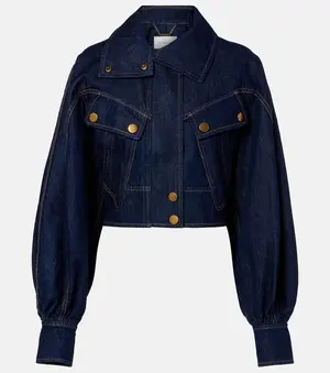Zimmermann Luna Denim Jacket - Blue