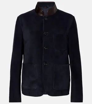 Loro Piana Spagna Mini Suede Jacket