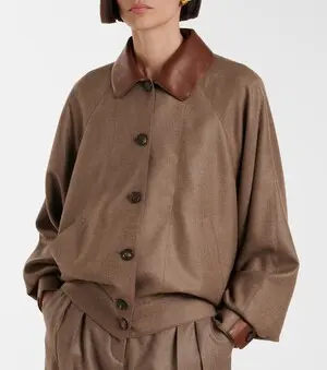 Loro Piana Kiefer Cashmere And Silk Bomber Jacket