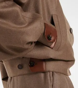 Loro Piana Kiefer Cashmere And Silk Bomber Jacket