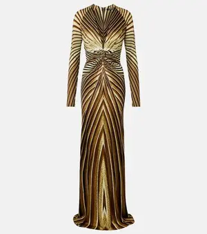Roberto Cavalli Zip Up Evening Dresses