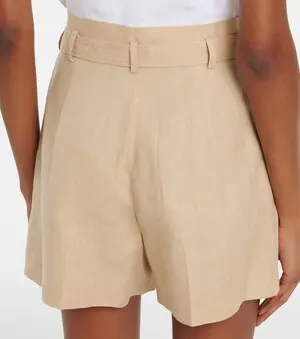 Ralph Lauren Belted Linen Shorts