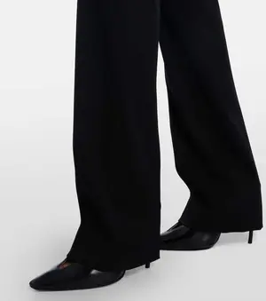 Balenciaga Wool Twill Slim Pants