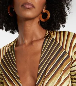 Roberto Cavalli Printed Maxi Dress - Multicoloured