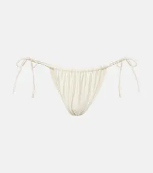 MONTCE Brasil Scrunch Bikini Bottom - White