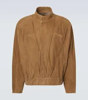 Giorgio Armani Suede Jacket - Beige