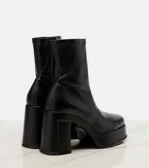 JIMMY CHOO Hadi Leather Ankle Boots