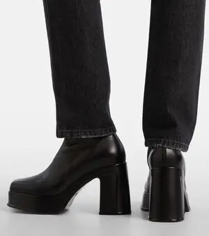 JIMMY CHOO Hadi Leather Ankle Boots