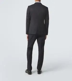 Zegna Wool And Mohair Suit - Blue