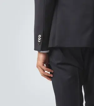 Zegna Wool And Mohair Suit - Blue
