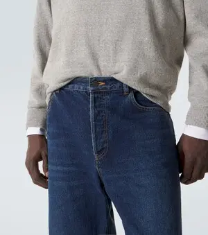 THE ROW Siouxie Straight Jeans - Blue