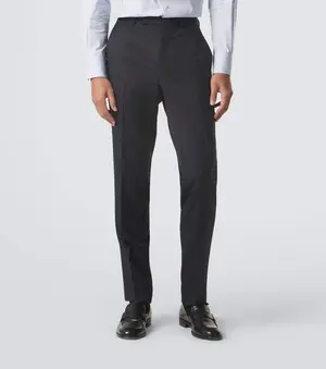 Zegna Wool And Mohair Suit - Blue