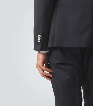 Zegna Wool And Mohair Suit - Blue