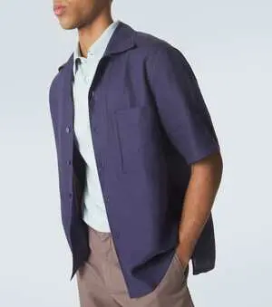 Zegna Linen Shirt - Blue