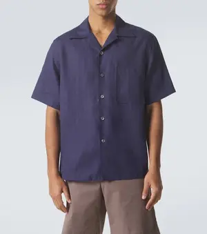 Zegna Linen Shirt - Blue