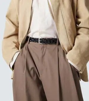THE ROW Cord Braided Leather Belt
