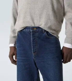 THE ROW Siouxie Straight Jeans - Blue