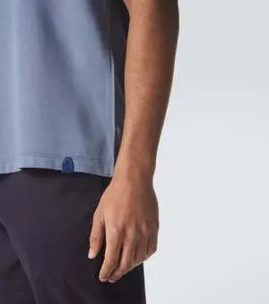 Brioni Silk Polo Shirt - Blue