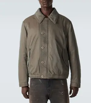 Our Legacy Auto Cotton-blend Twill Jacket