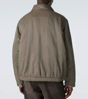Our Legacy Auto Cotton-blend Twill Jacket - Grey