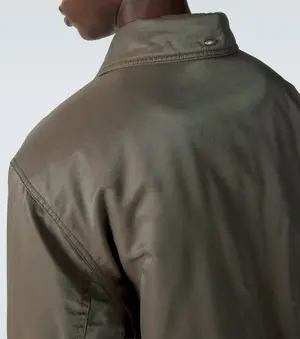 Our Legacy Auto Cotton-blend Twill Jacket - Grey