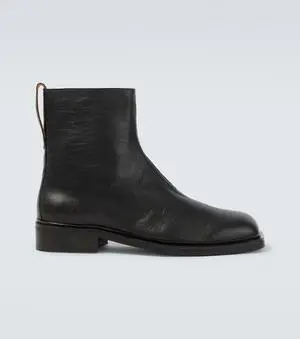 Our Legacy Daimono Leather Ankle Boots - Black