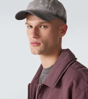 Our Legacy Distressed Denim Baseball Cap