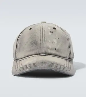 Our Legacy Distressed Baseball Cap - Grey