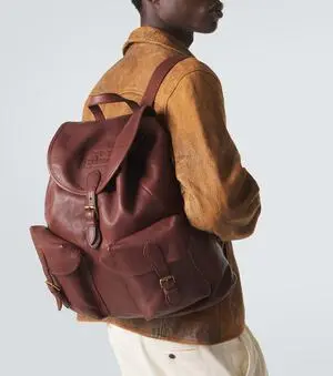 Polo Ralph Lauren Leather Backpack