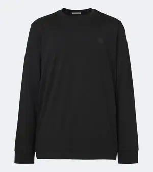 Moncler Cotton Jersey T-shirt - Black