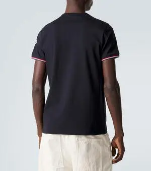 Moncler Cotton Jersey T-shirt - Blue