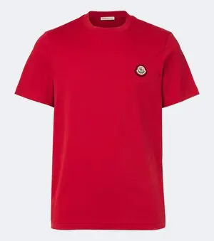 Moncler Cotton Jersey T-shirt Red