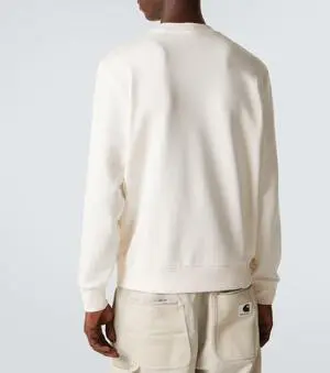 Moncler Archivio Cotton Jersey Sweatshirt - White