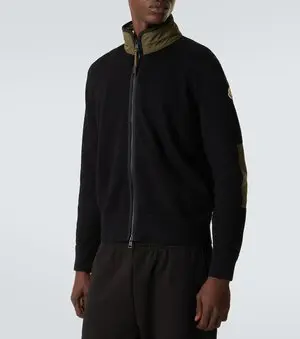 Moncler Archivio Waffle-knit Cotton Jacket